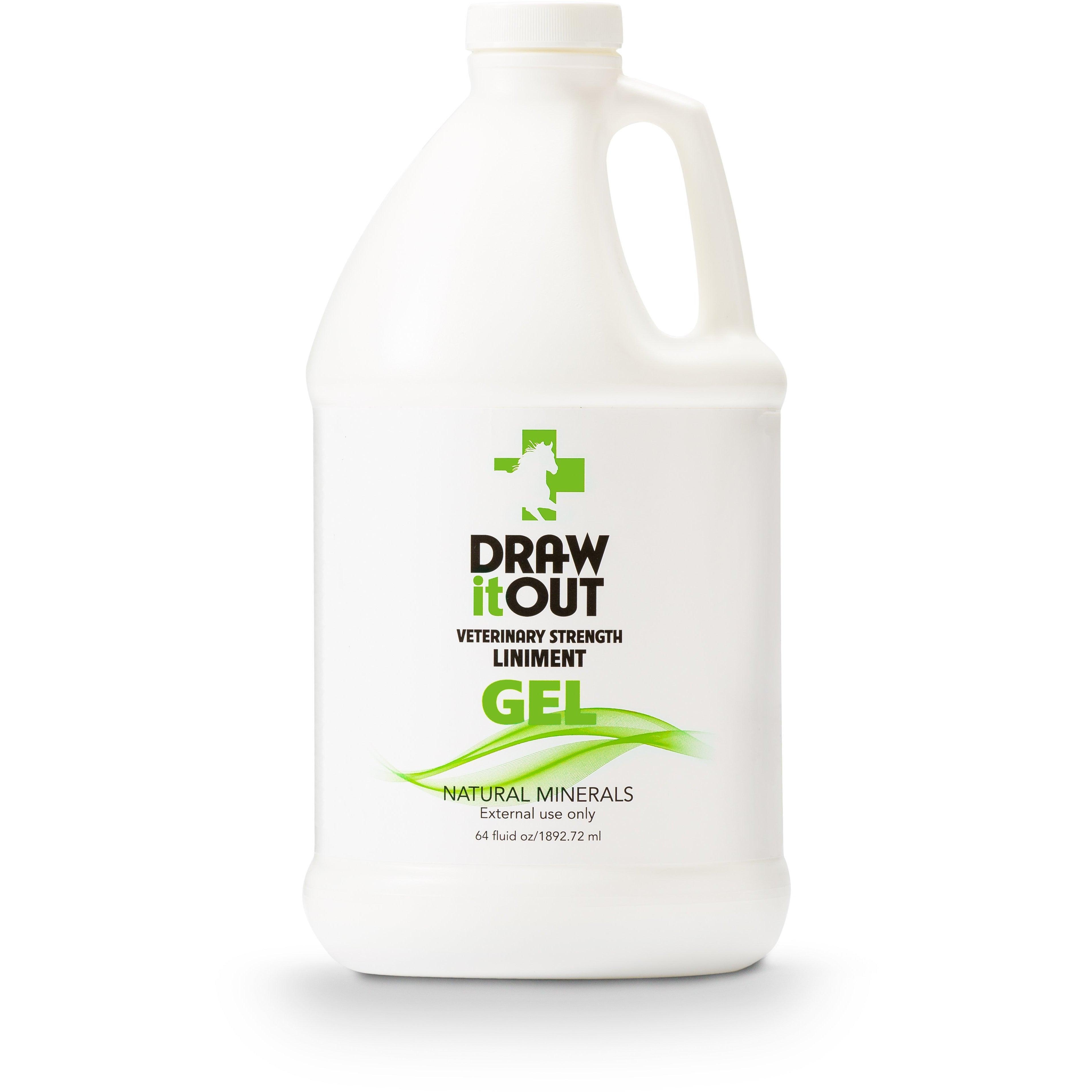 Draw It Out® 64oz Gel – High Potency Horse Liniment for Deep Relief ...